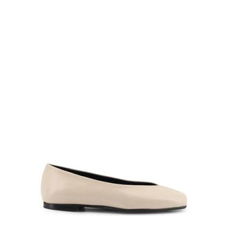 Alohas Alohas, Femme, Chaussures, Beige, Taille: 40 EU Ballerines &agrave; enfiler bout carr&eacute;