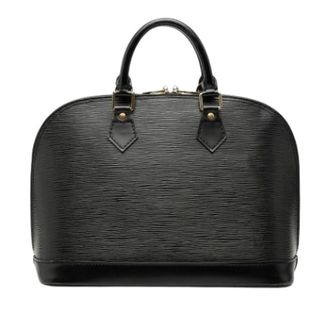 Louis Vuitton Sac &agrave; main vintage en cuir Pre-owned - Femme - Pre-owned - Noir - Taille: ONE Size