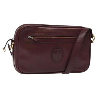 Cartier Pre-owned Cuir sacs-ports-paule - Femme - Pre-owned - Rouge - Taille: ONE Size