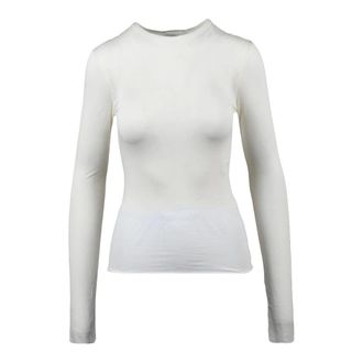 Alysi Femme, Tops, Blanc, Taille: 40 FR Sottogiacca Garzato