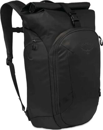 Osprey Rucksack mit Rollverschluss - Schwarz