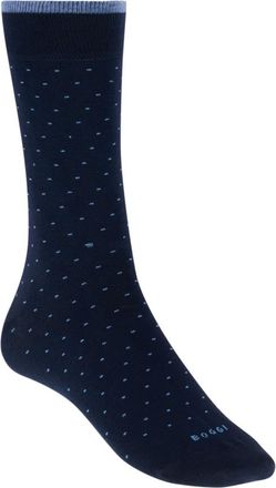 Boggi Milano Homme, Sous-v&ecirc;tements, Bleu, Taille: ONE Size Pinpoint Socks