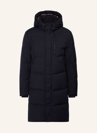 Duno Duno Daunenmantel Aron Parma Mit Abnehmbarer Kapuze blau