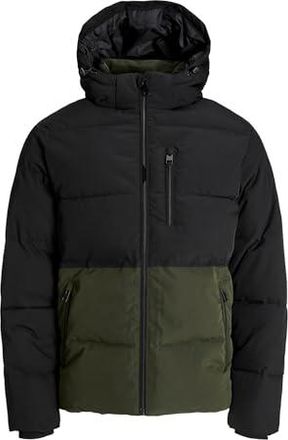 Jack & Jones Jjeowen Puffer Sn, Colophane, S Hommes