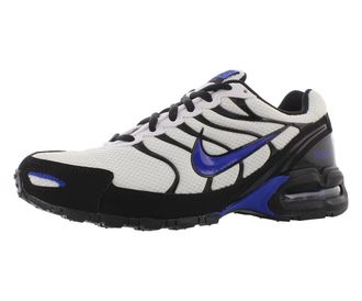 Nike Nike Air Max Torch 4 Herren Running Trainers CW7026 Sneakers Schuhe (UK 9.5 US 10.5 EU 44.5, White Hyper Blue Black 100)