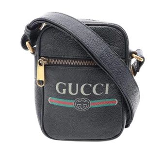 Gucci Sac bandouli&egrave;re en cuir Webbing Line Pre-owned - Femme - Pre-owned - Noir - Taille: ONE Size
