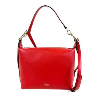 Furla Femme, Sacs, Rouge, Taille: ONE Size Tonie Mini Hobo