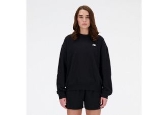 New Balance Sweatshirt Sport Essentials French Terry Crew lockere Passform, mit Rundhalsausschnitt