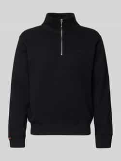Superdry Regular Fit Sweatshirt mit Logo-Stitching
