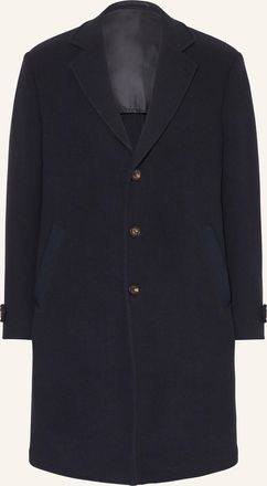 Eleventy Eleventy Wollmantel blau