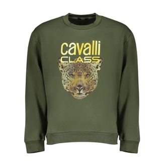 Cavalli Homme, Sweatshirts et sweats &agrave; capuche, Vert, Taille: M SweaT-shirts