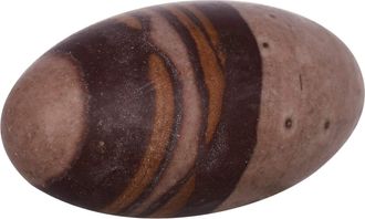 Kleo eSplanade Narmadeshwar Shivling, Shiva Lingam, indische G&ouml;tter und Figur aus Narmada-Stein, 15,2 cm