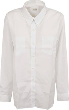 Dries Van Noten Femme, Blouses et Chemises, Blanc, Taille: 38 FR Cheers 3314 W.w. Shirt