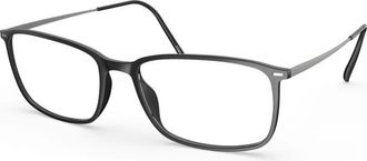 Silhouette unisex, Accessoires, Noir, Taille: 56 MM Illusion Lite 2930 Optical Frame