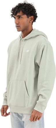 New Balance Homme, Sweatshirts et sweats &agrave; capuche, Vert, Taille: L Sweat &agrave; capuche en molleton Sport Essentials