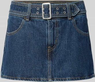 Levi's Eng anliegender Jeansrock aus reiner Baumwolle