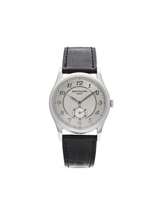 Patek Philippe montre Calatrava 37 mm pre-owned - Argent