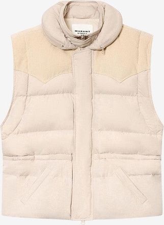 Isabel Marant Gilet Olfa - Femme - &Eacute;cru - Taille 34 - Marant &Eacute;toile