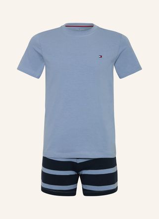 Tommy Hilfiger Shorty-Schlafanzug blau