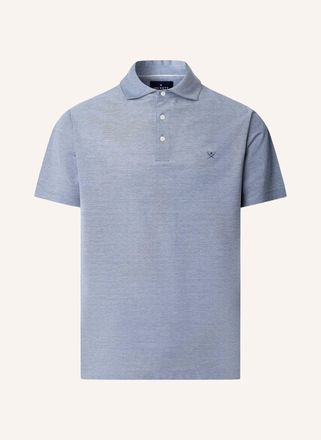 Hackett Poloshirt Oxford Pique Polo Ss blau