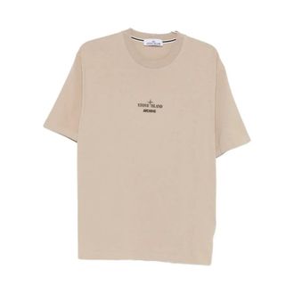 Stone Island Herren, Oberteile, Beige, LGr&ouml;&szlig;e
