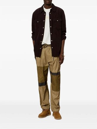 Isabel Marant Fine-Wale Corduroy Shirt - Brown