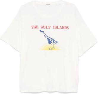Bode t-shirt Gulf Islands - Blanc