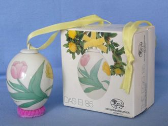 Hutschenreuther DAS EI 1985 - Jahresei - Porzellan - NEU - OVP