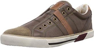 s.Oliver Homme 14600 Baskets Basses, Braun Nut 440, 44 EU
