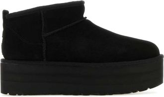 UGG Botte Classique Ultra Mini Plateforme - Femme - Chaussures - Noir - Taille: 41 EU