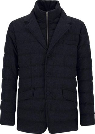 Herno Stoffblazer - - Jackets - Herren - Blau - XL