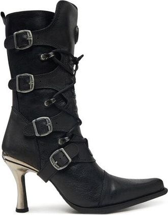 New Rock Stiefeletten M-9373-S2 Schwarz