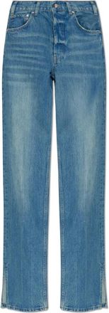 Anine Bing Femme, Jeans, Bleu, Taille: W26 Jean avec fentes aux jambes