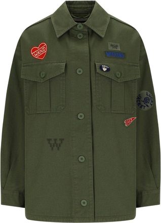 Weekend by Max Mara VESTE-CHEMISE RAZZA KAKI MAX MARA WEEKEND