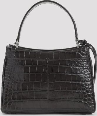 Balenciaga Hobo Bags - Ebony Brown Leather Rodeo Top Handle Handbag - Gr. unisize - in Schwarz - für Damen