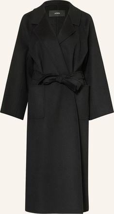 Arma Arma Wollmantel Suza schwarz