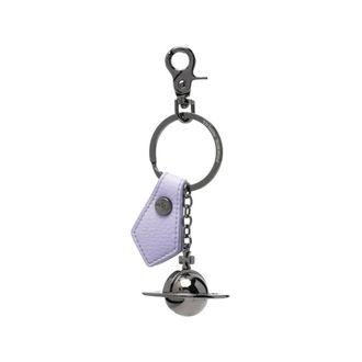 Vivienne Westwood Femme, Accessoires, Violet, Taille: ONE Size Porte-cl&eacute;s Orbe 3D
