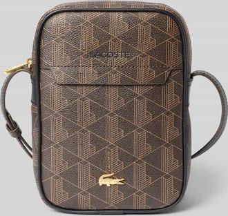 Lacoste Umh&auml;ngetasche mit Logo-Print Modell Blend Vertical Camera Bag