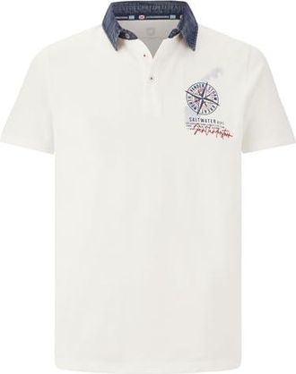 Jan Vanderstorm Homme Polo Torgund Écru, 56/58