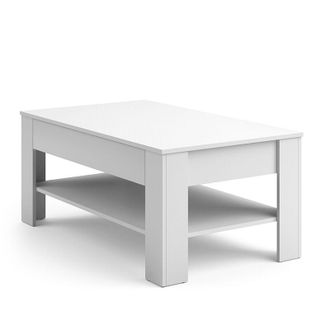 Vicco Table basse Milan, Blanc, 92.2x48cm