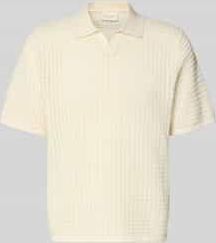 Jack & Jones Regular Fit Poloshirt mit V-Ausschnitt