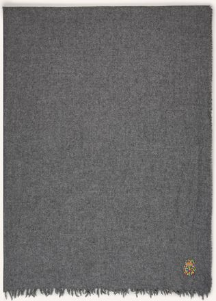 Zoeppritz Alpaka-Plaid Mad Attitude grau