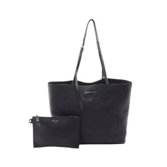 Prada Pre-owned Leder Tote Bag - - Pre-owned - Damen - Schwarzk - ONE SIZE