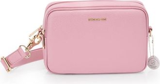 Mandarina Duck Damen Leder Kamera Case Mellow Leather, Lilac Rose