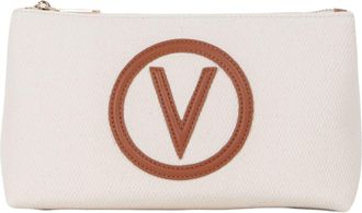 Valentino Covent Soft Cosmetic Case Naturale/Cuoio