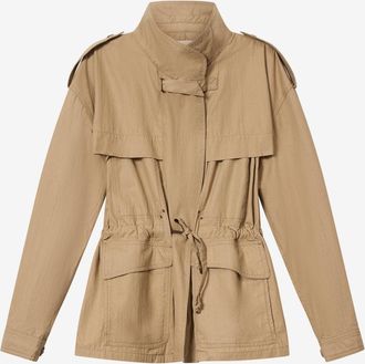 Isabel Marant Veste Adelys - Femme - Clair Kaki - Taille34 - Isabel Marant
