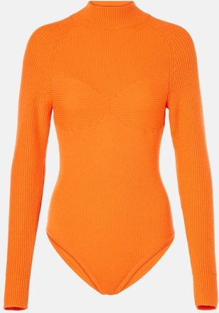 Farm Rio Ski-Body Orange aus Strick