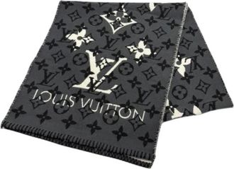 Louis Vuitton Pre-owned Stole - Femme - Pre-owned - Gris - Taille: ONE Size