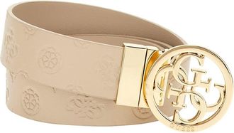 Guess Phoebe Reverseble Belt H35 W105 Simply Taupe Logo