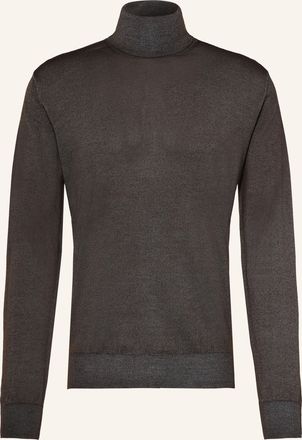 Eton Rollkragenpullover braun